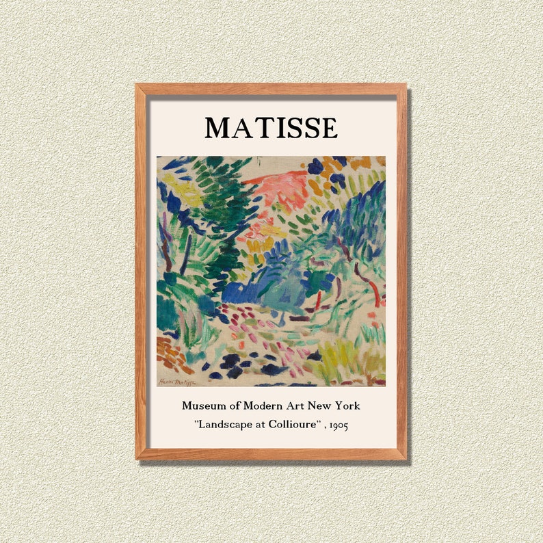 Henri Matisse Digital Print Set of 6 Printable Exhibition - Etsy