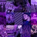 Boujee Purple Aesthetic Wall Collage Kit , Neon Purple Wall Collage Kit ...