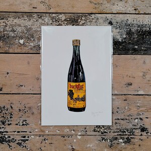 Buckfast Giclée A4 Print, Fine Art Print, Made in Ireland, Compostable ...