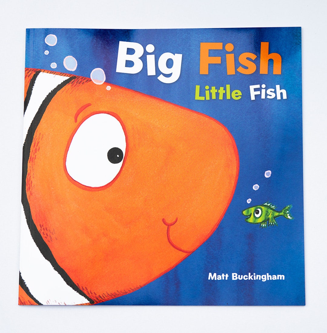 Big Fish Little Fish Picture Book by Matt Buckingham - Etsy