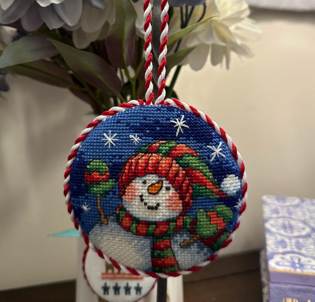 Regular Cross Stitch Ornament Finishing Services - Etsy