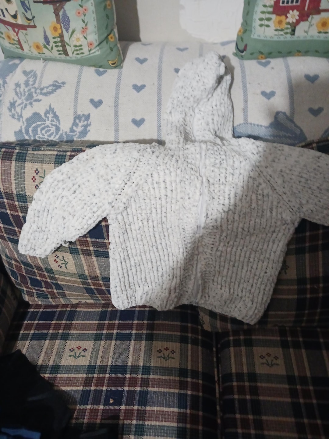 Back Zip Baby Sweater - Etsy