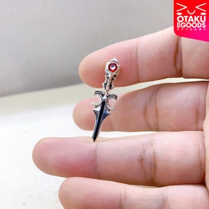 Fanmade Final Fantasy XVI Dion Lesage Earring Handmade Silver 950, Dion ...