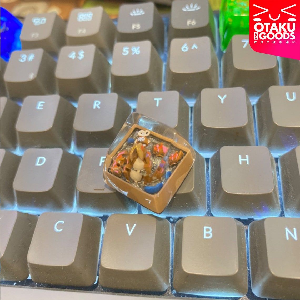 Arcane Jinx Monkey Custom Hand Keycap for Cherry MX - Etsy Australia