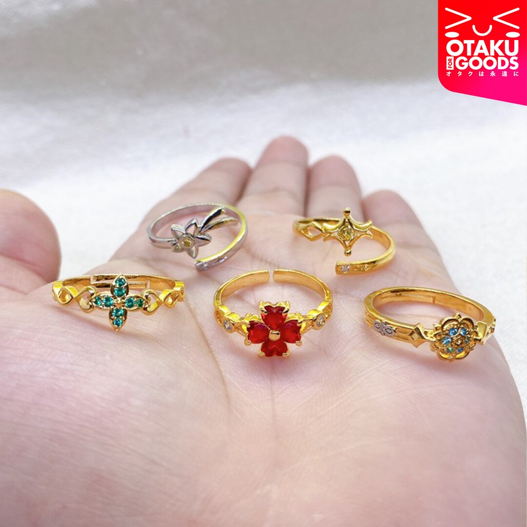 Sumeru Genshin Impact Nahida Wanderer Tighnari Pattern Custom Ring ...