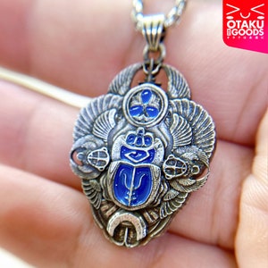 Fanmade Baldur's Gate 3 Scarab of Protection Amulet Handmade Silver ...