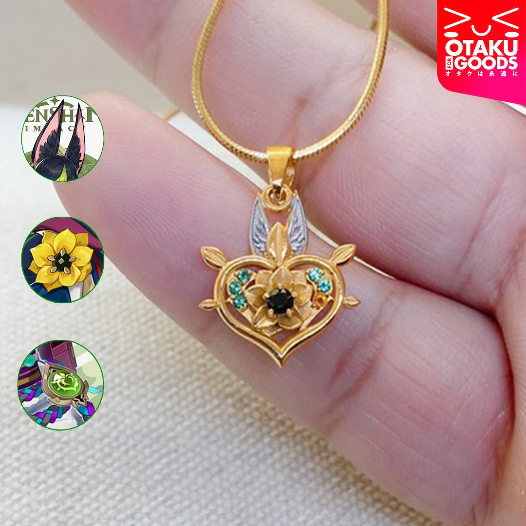 Genshin Impact Sumeru Tighnari Pattern Handmade Portrait Necklace ...