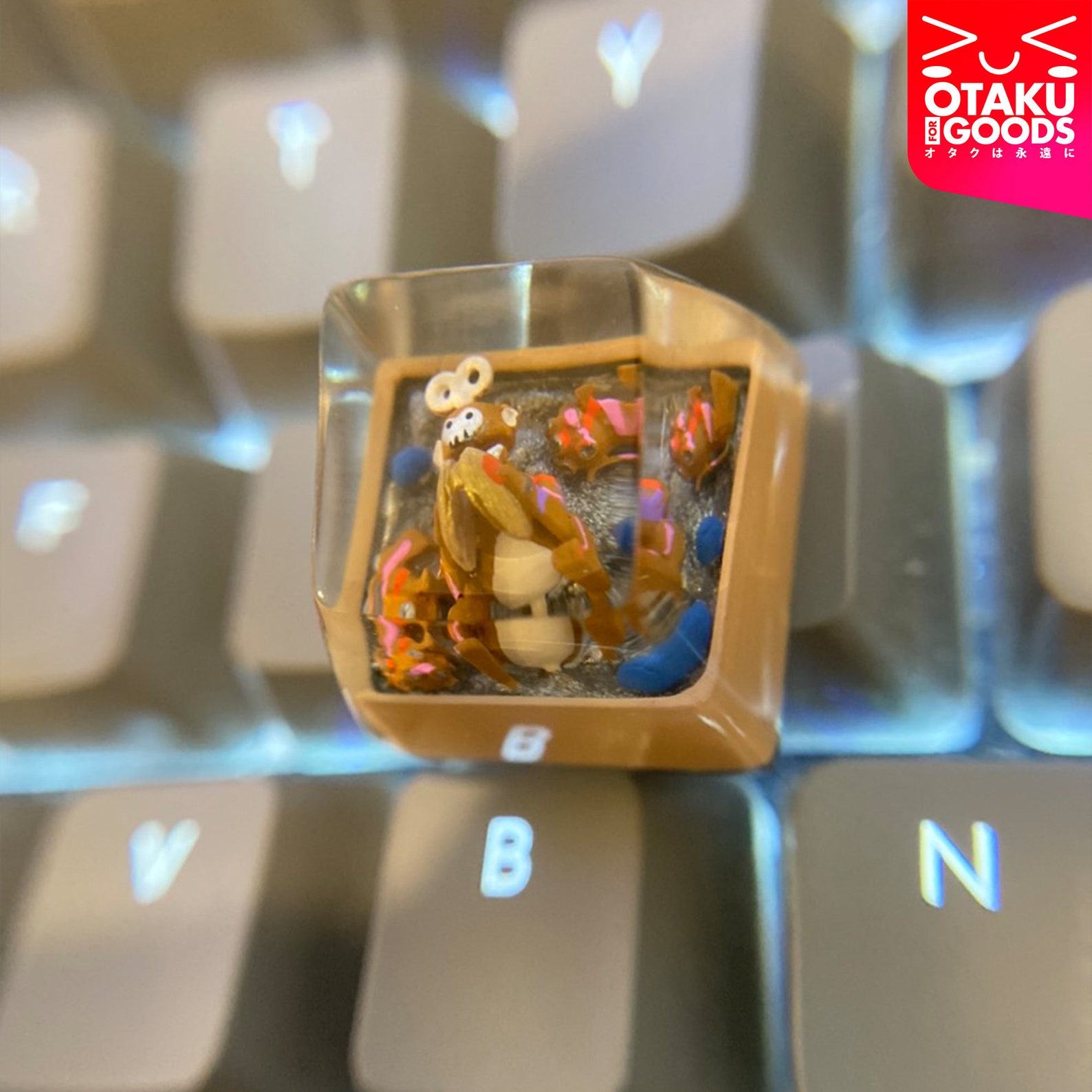 Arcane Jinx Monkey Custom Hand Keycap for Cherry MX - Etsy Australia