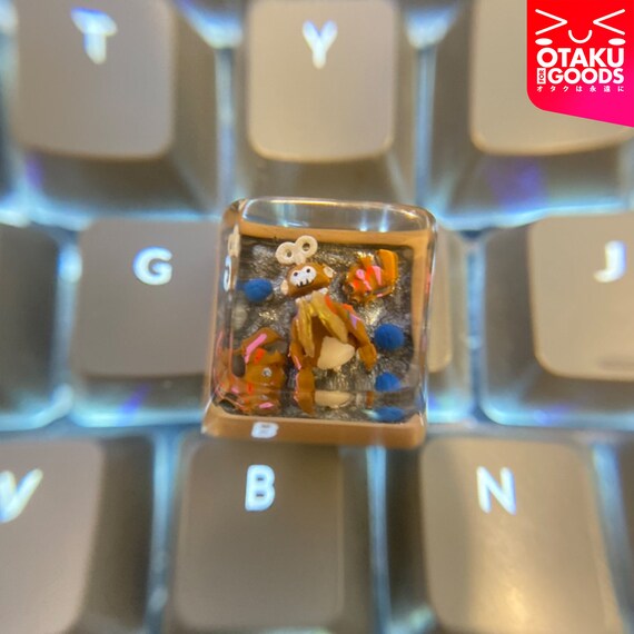 Arcane Jinx Monkey Custom Hand Keycap for Cherry MX - Etsy Australia