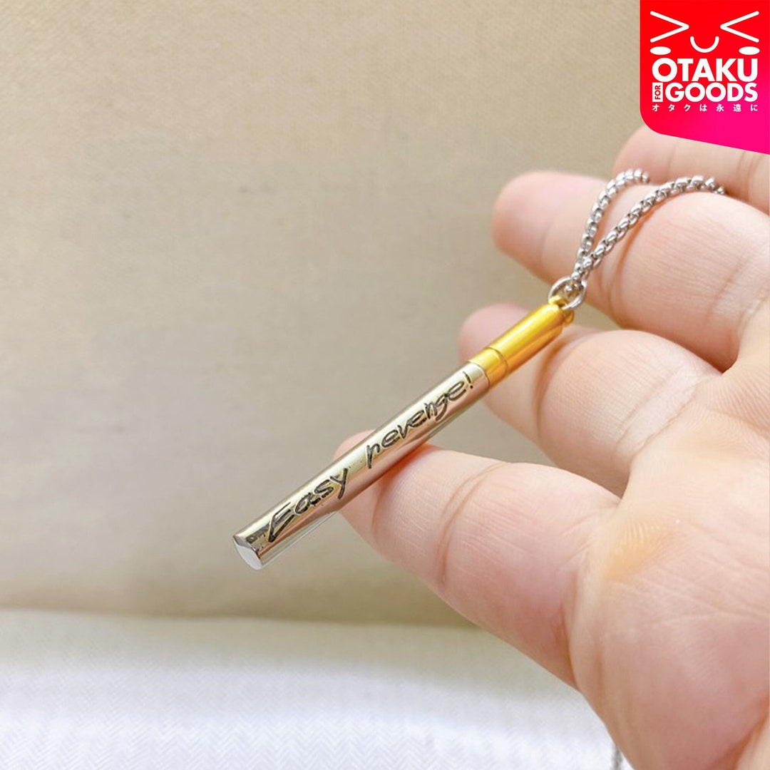 Fanmade Chain Saw Anime Manga Inspired easy Revenge Cigarette Necklace ...