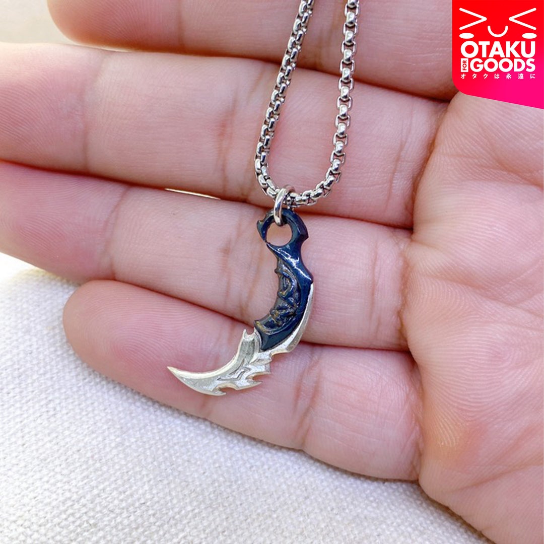 Fanmade Valorant Karambit Reaver 2.0 Necklace Handmade, Valorant Knife ...
