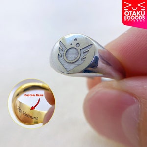 Fanmade Custom Sage Abilities and Name Ring Handmade Sterling Gold ...