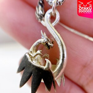 Fanmade Pokemon Mega Charizard X Necklace Handmade Silver , Mega ...