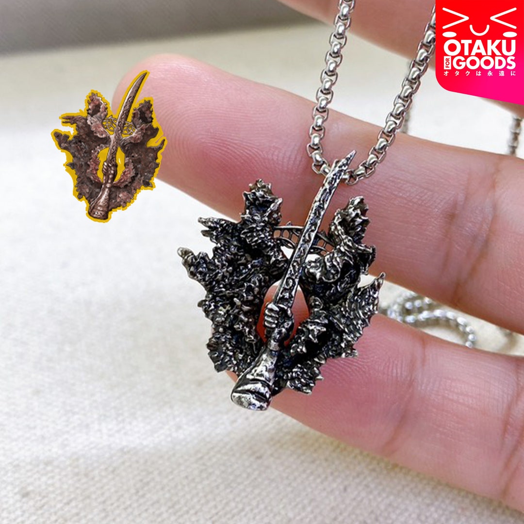 Fanmade Elden Ring Rotten Winged Sword Insignia Talisman Necklace ...
