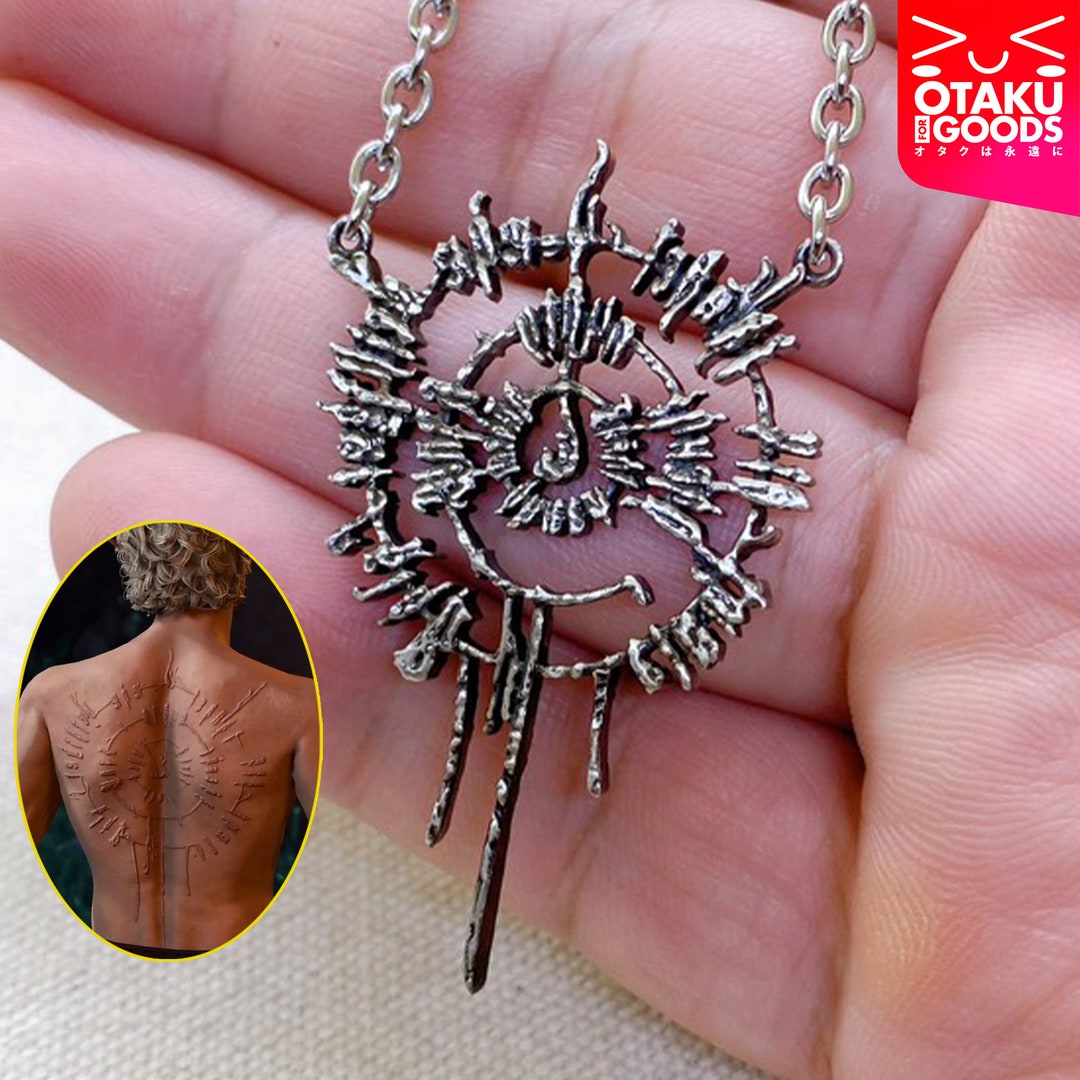 Fanmade Baldur's Gate 3 Astarion tatuaje collar hecho a mano plata ...