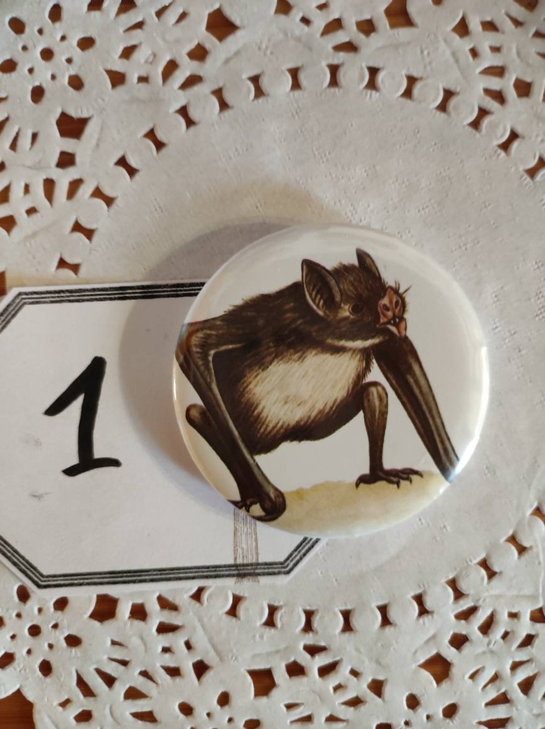 Halloween Badges Bat Badges Spooky Badges Halloween Costume - Etsy