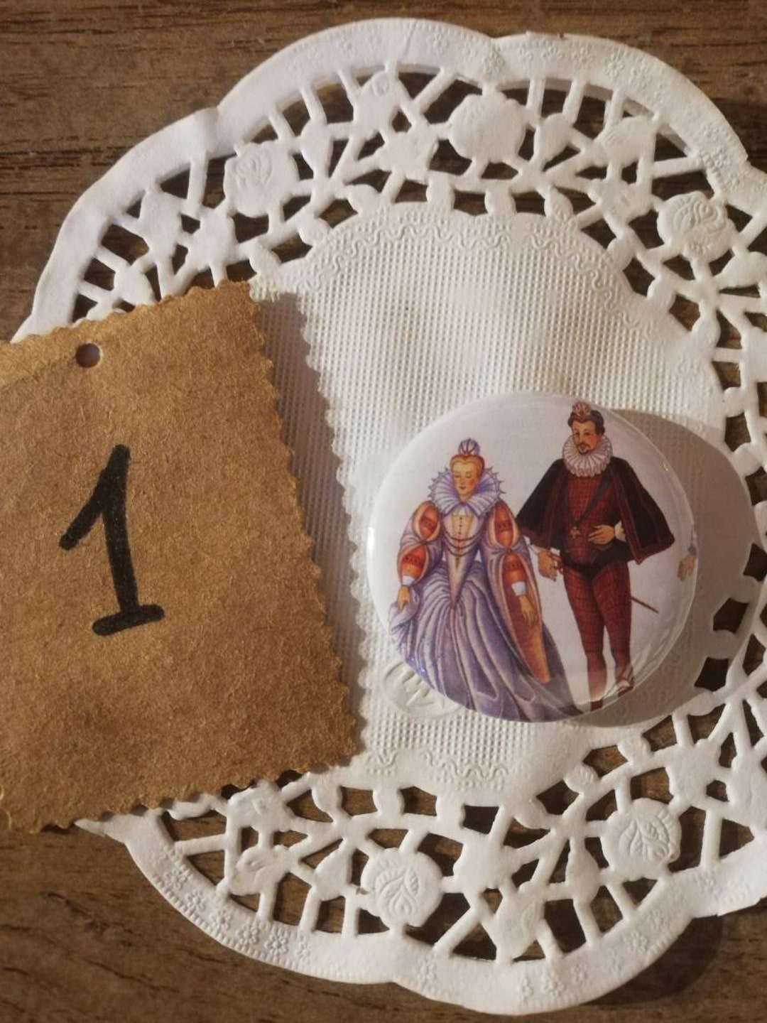 Couple Badges, Medieval Costume Badges - Etsy