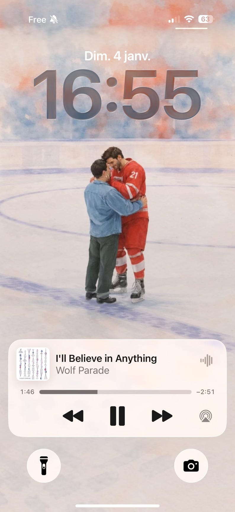 Heated Rivalry Phone Wallpaper 5.8'' Scott & Kip - Etsy UK