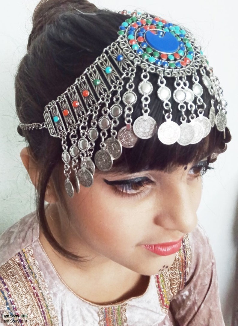 Afghan Kuchi Tribal Handmade Head Piece Hair Accessories - Etsy