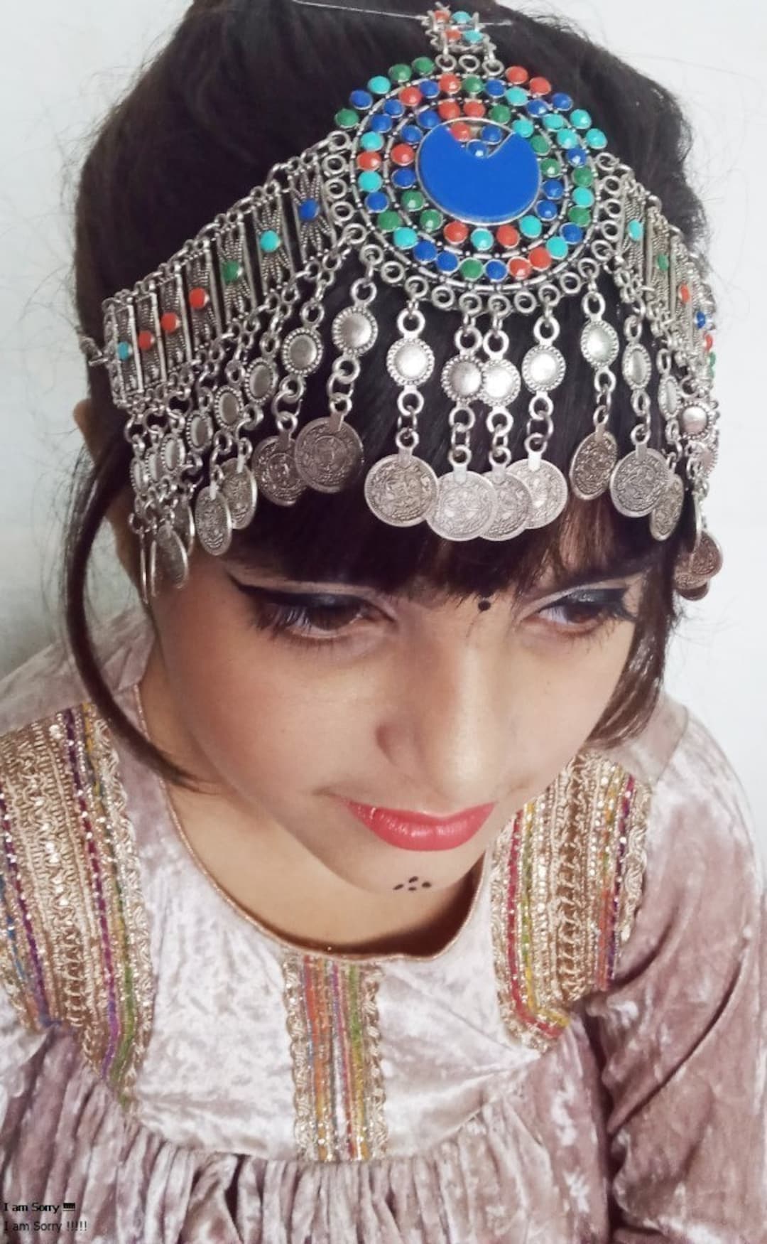 Afghan Kuchi Tribal Handmade Head Piece Hair Accessories - Etsy