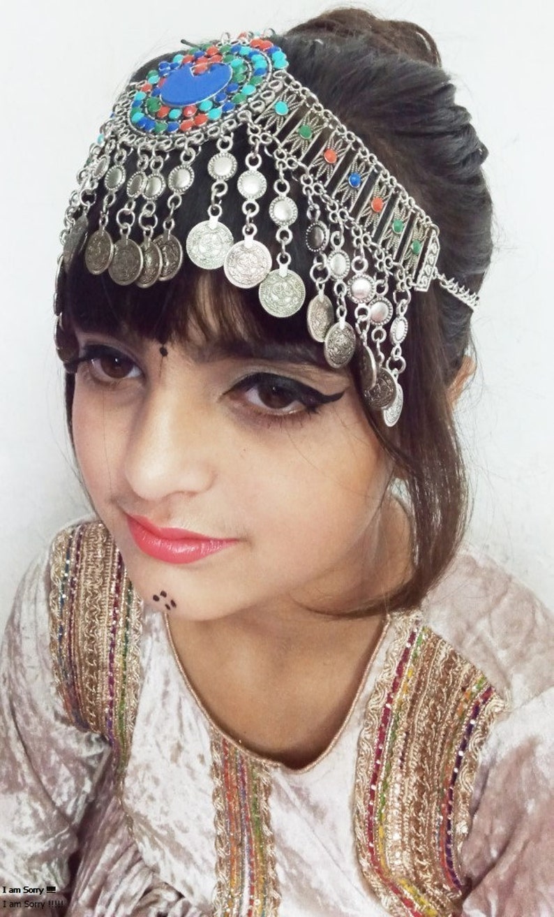 Afghan Kuchi Tribal Handmade Head Piece Hair Accessories - Etsy