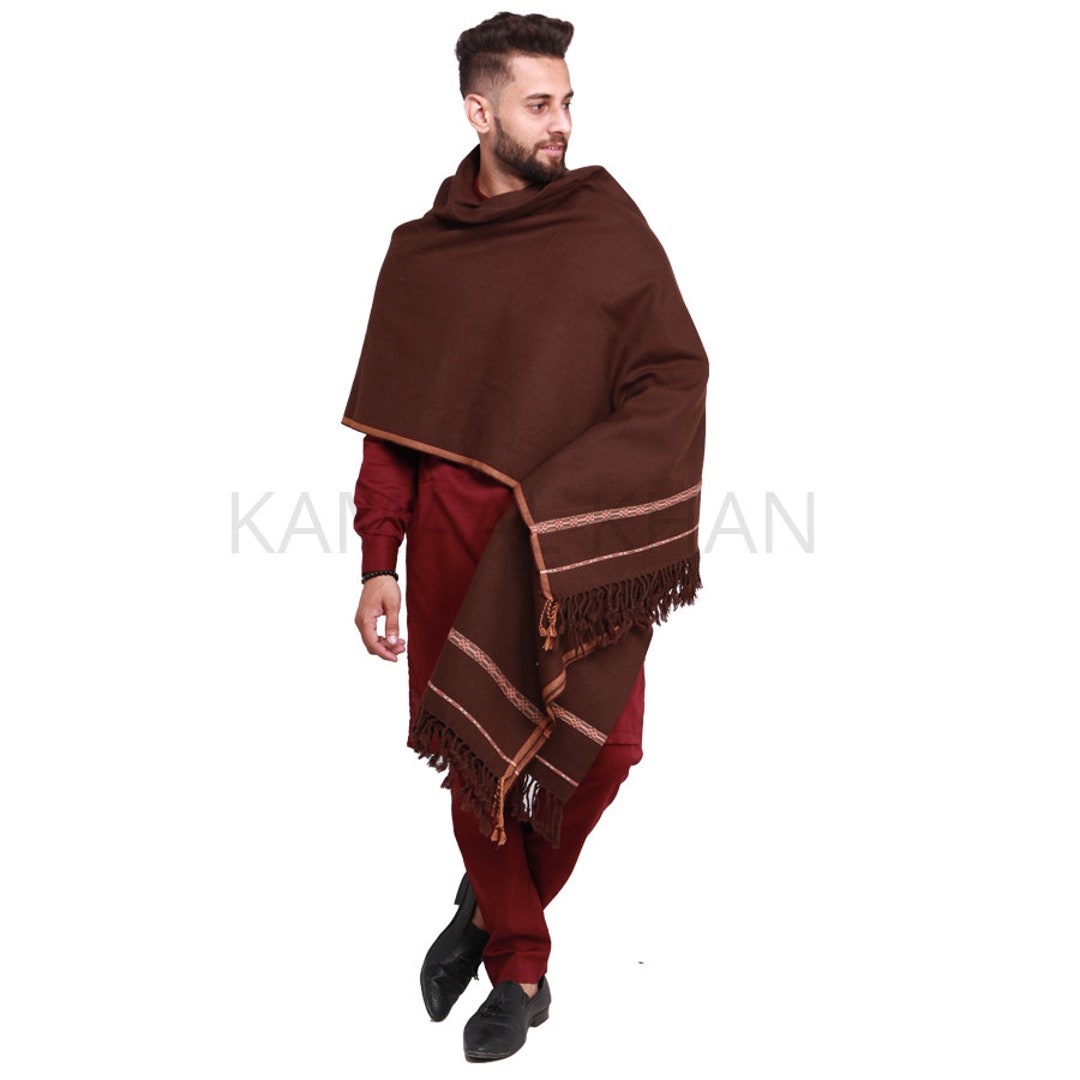 Very Thick Patoo Shawl Afghan Handmade Men Patu Patoo Wool - Etsy