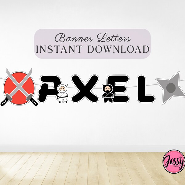 Ninja Turtle Banner Printable - Etsy