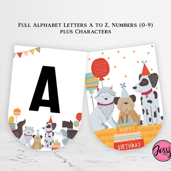 Dog Theme Banner - Etsy