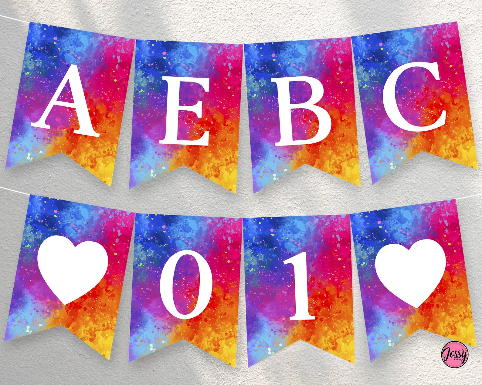 Black Gold Alphabet Banner Sparkle Gold Birthday Printable | Etsy