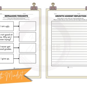 Growth Mindset Bundle. Thought Provoking Activities. Middle School ...