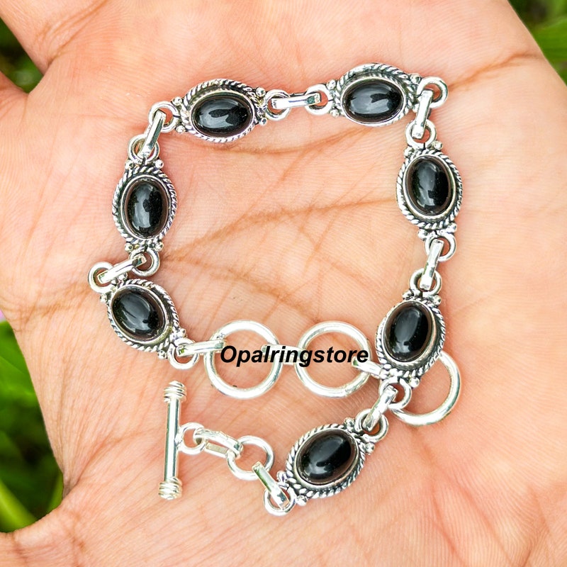 Black Onyx Bracelet - Etsy
