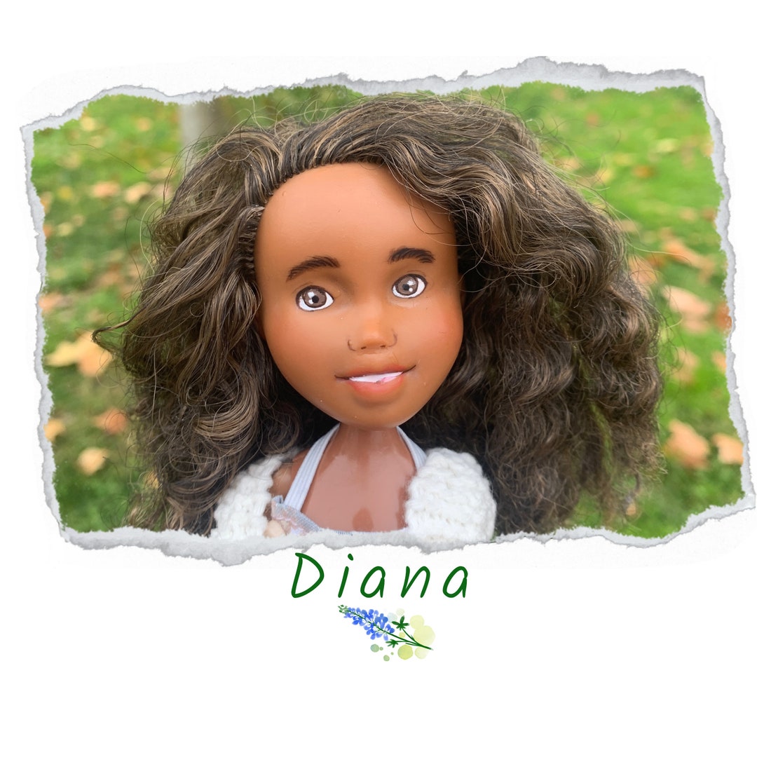 Handmade and Unique Doll With Hand-woven Crochet Clothes. Gift Doll for ...