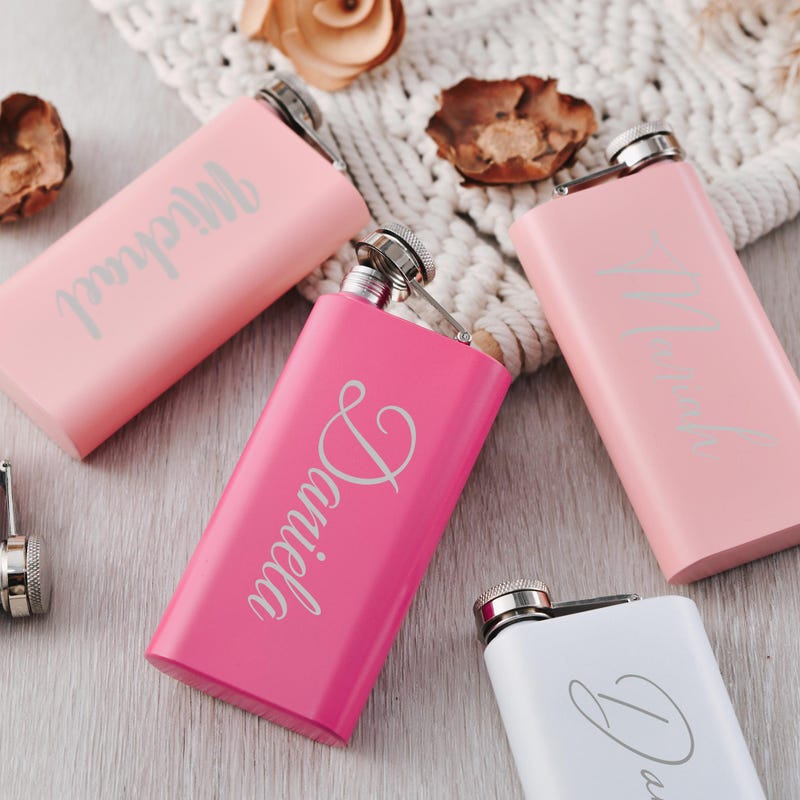 Customize Flask Girl - Etsy