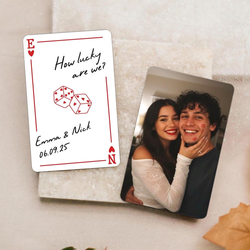 Metal Playing Card Picture - Etsy