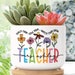Personalized Teacher Plant Pot, Teacher Planter, Back to School, Custom ...