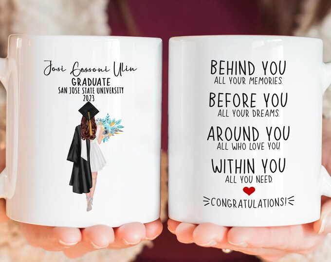 Custom Graduation Mug Class 2024 Gift Senior 2024 Graduation Gift 2024 ...