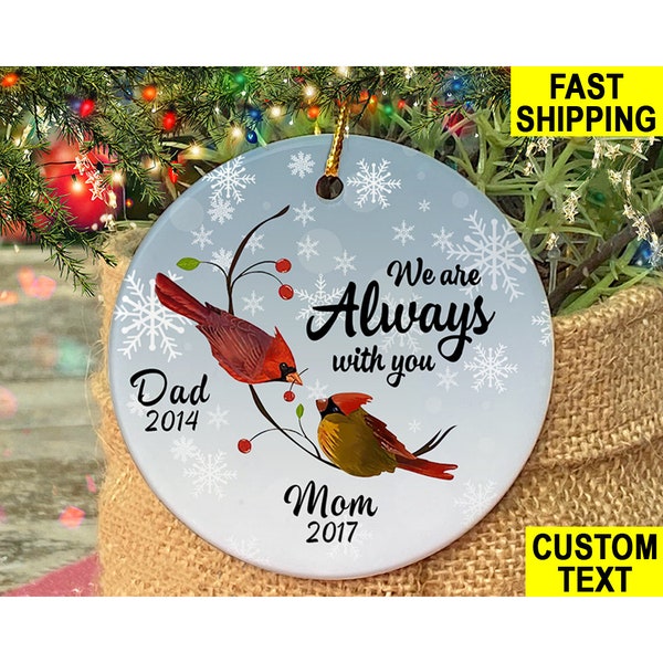 Cardinal Memorial Photo Ornament - Etsy