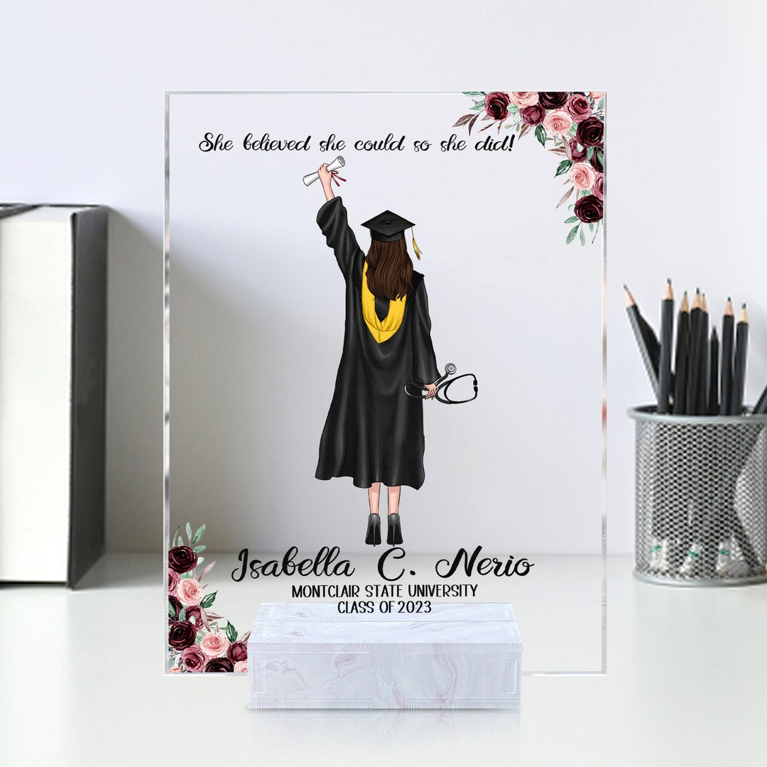 Custom Nurse Graduation Plaque, New Nurse Gift, Nurse Graduation Gift ...