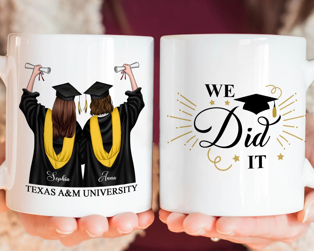 Personalized Graduation Mug, Graduation Gifts, Class of 2023 Graduation ...