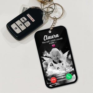 Call From Heaven Keychain, Custom Photo Memorial Call Keychains, the ...