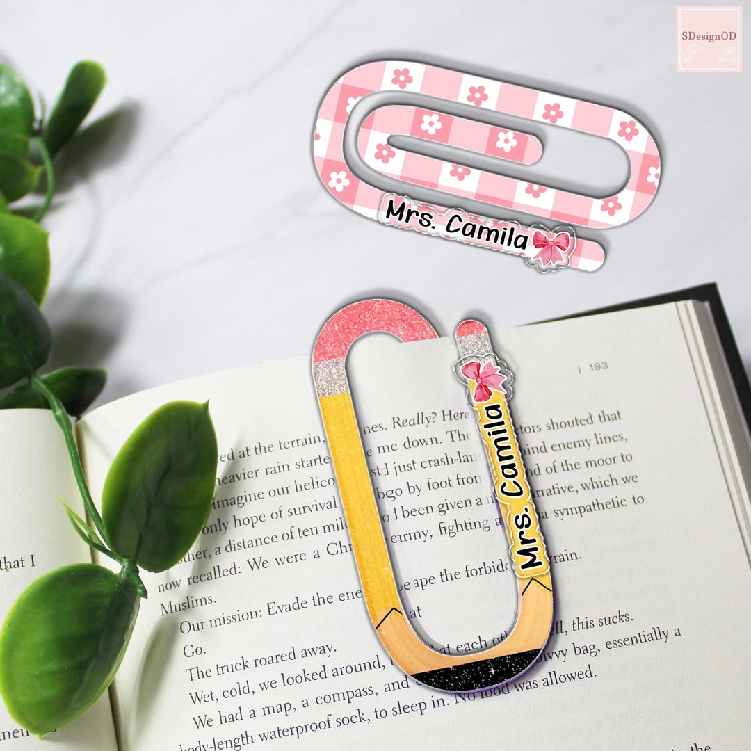 Teacher Jumbo Paperclip, Teacher Appreciation Gifts, Teacher Gift ...