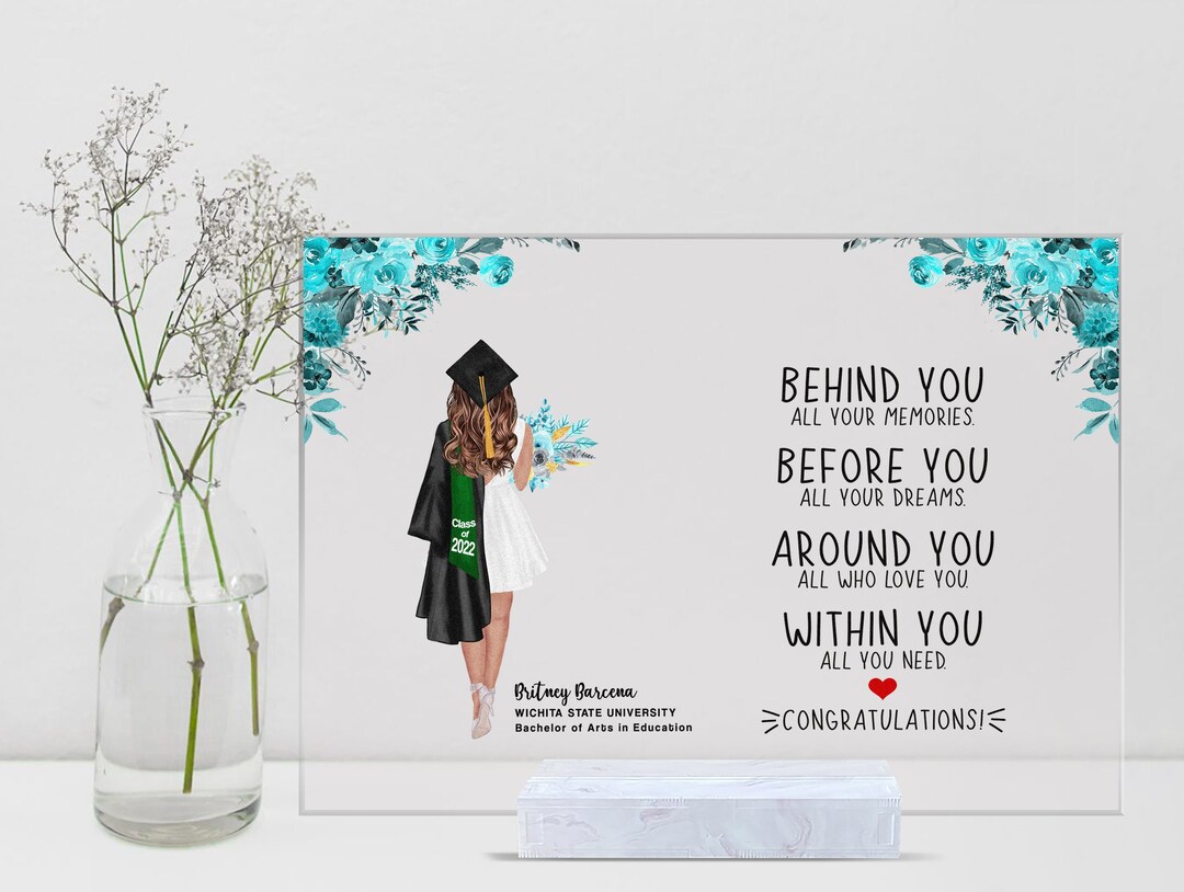 Personalized Graduation Plaque Graduation Gift for Her - Etsy