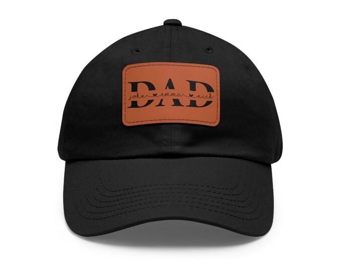 Number One Dad Baseball Cap, Fathers Day Hat, 1 DAD Hat, Dad Hat , Gift ...