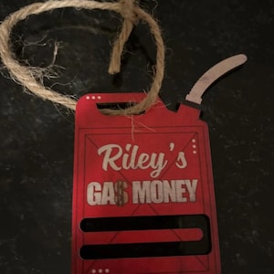 Personalized Gas Money Ornament, Gas Can Ornament, Gas Money Holder ...