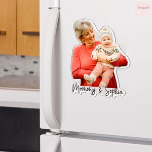 Fridge Photo Magnet, Mother's Day Photo Frame Magnet, Mother’s Day Gift ...