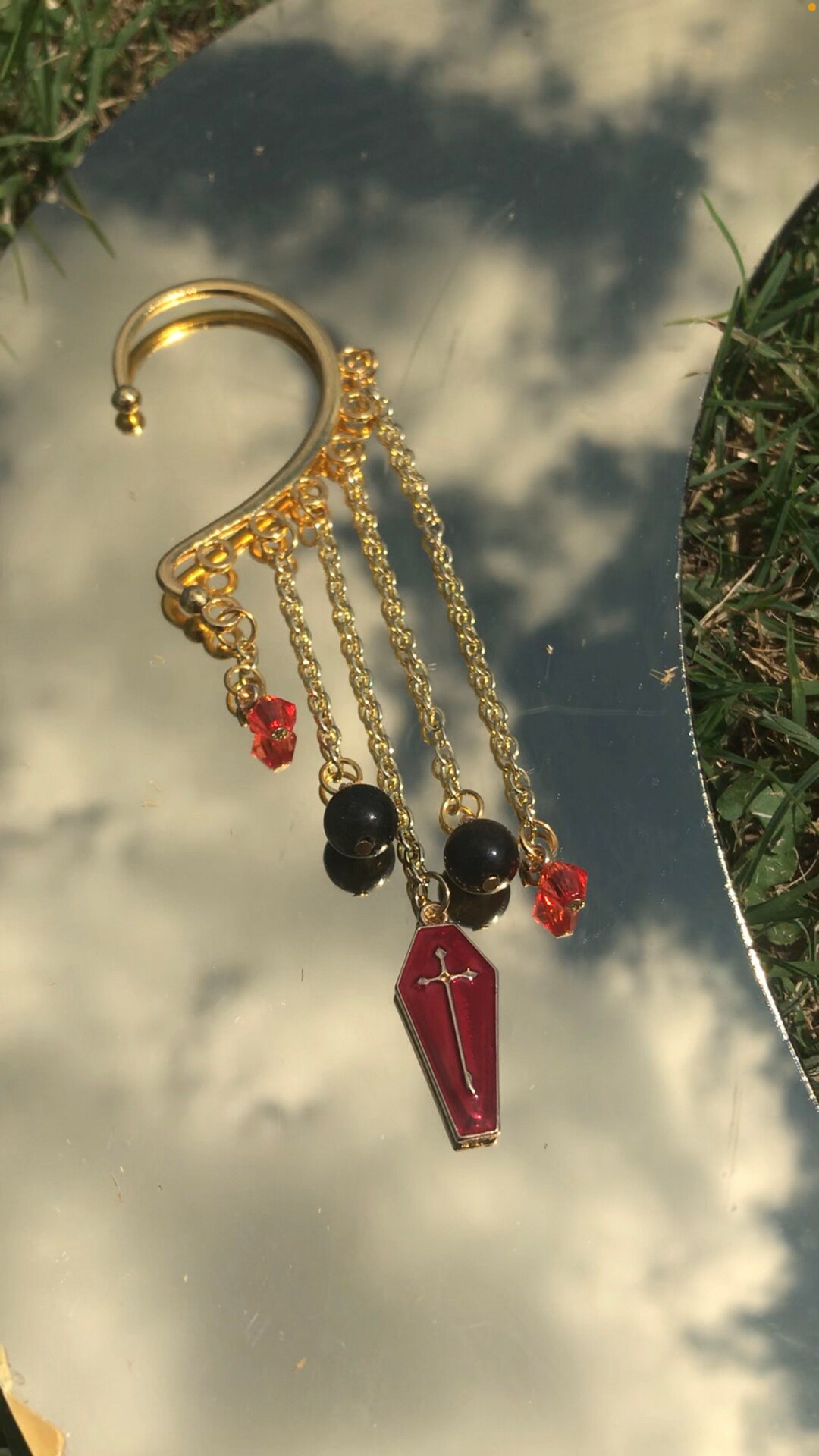 Toxic Coffin Earcuff - Etsy