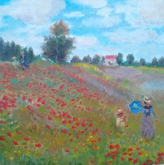 Monet Landscape Field