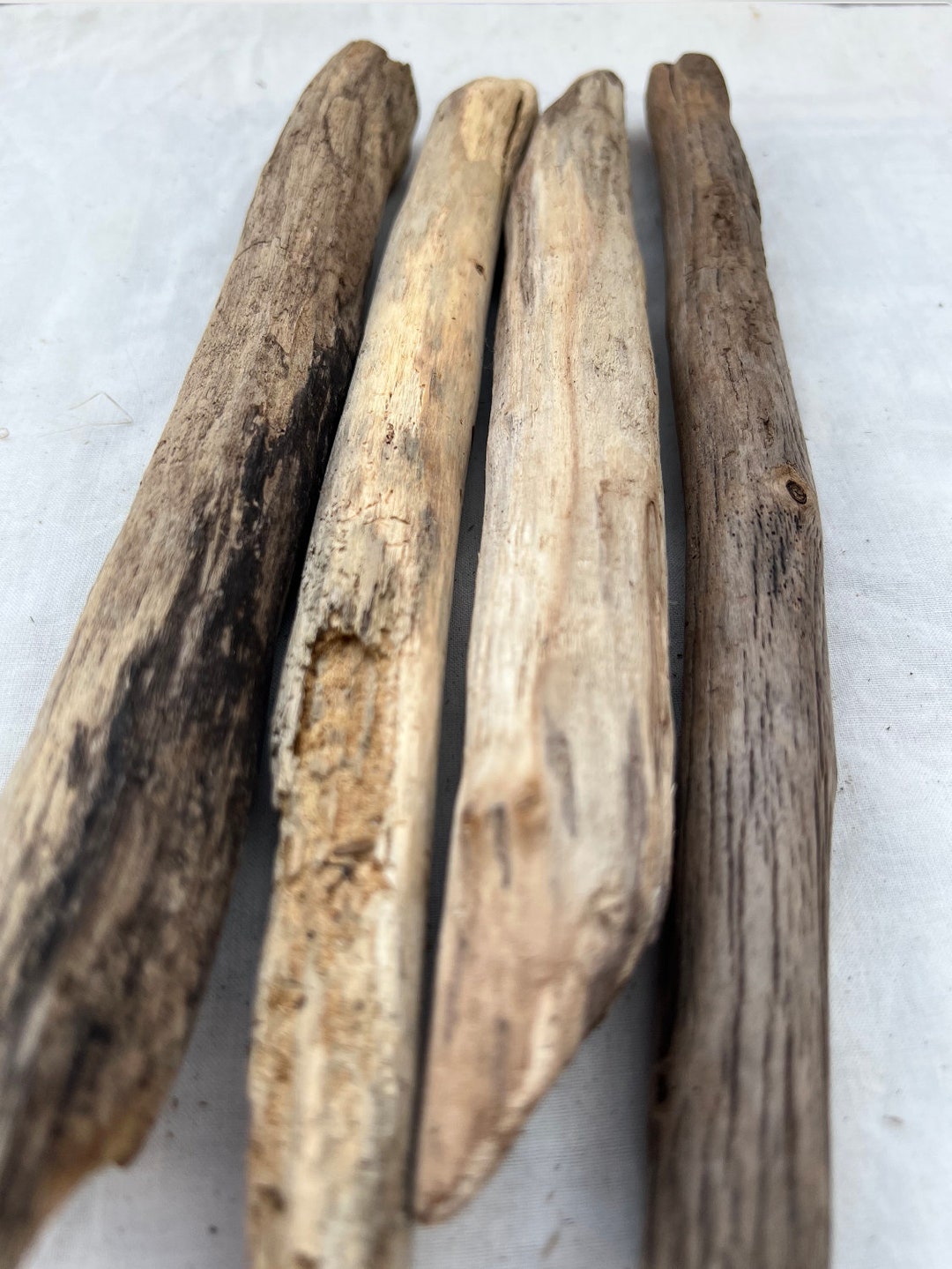 4 Macrame Sticks Made of Driftwood Thick / 23-28 Cm - Etsy