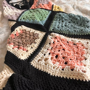 Crochet Granny Square Mini - Etsy