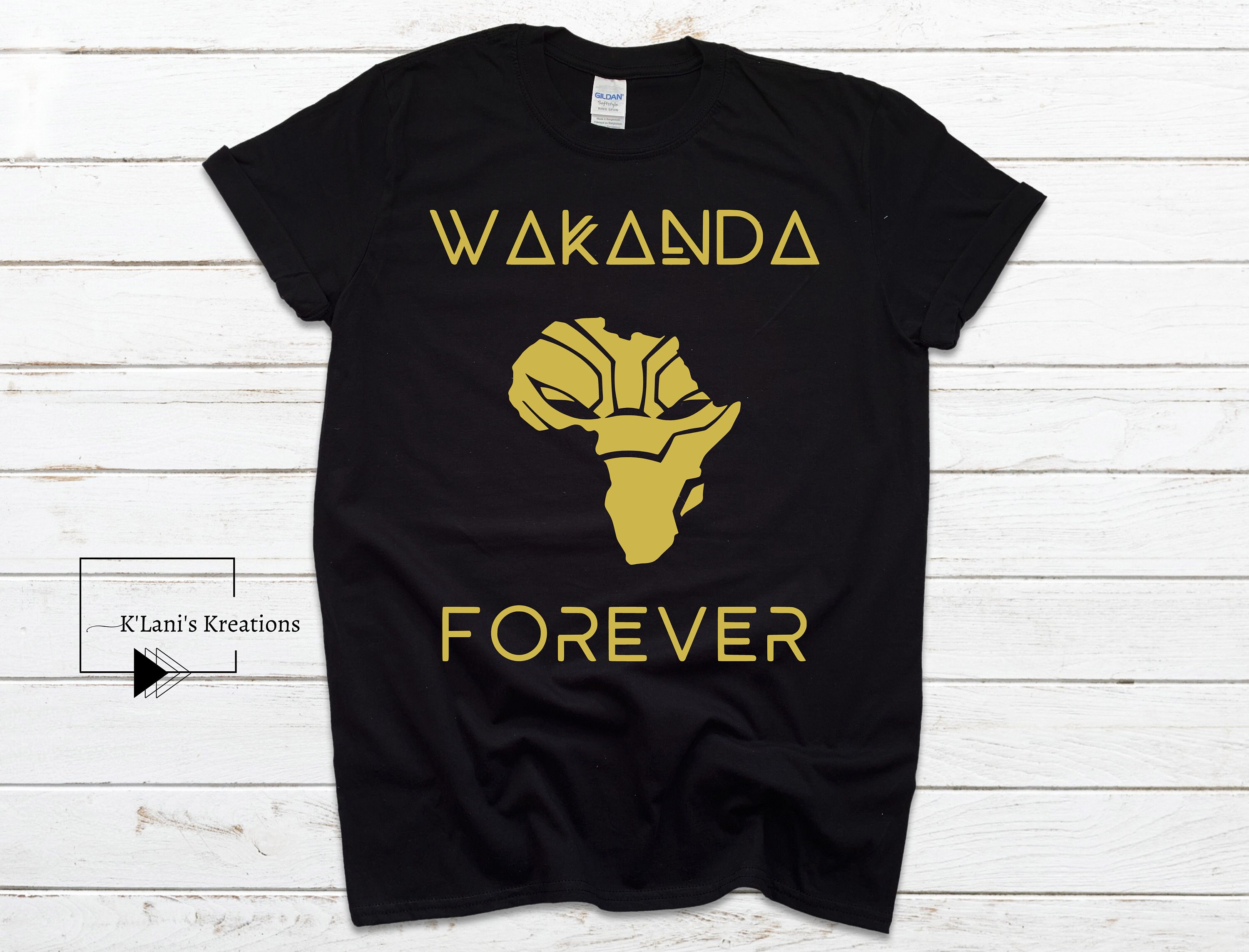 Black Panther Wakanda Forever T-Shirts Printerval Deutschland
